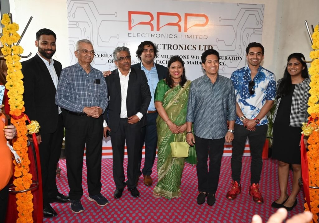 SACHIN TENDULKAR BACKED RRP ELECTRONICS LTD UNVEILS SEMICONDUCTOR ...